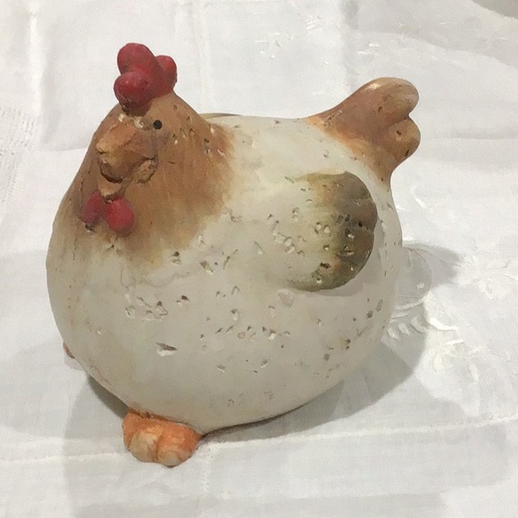 Accents | Clay Pottery Hen | Poshmark